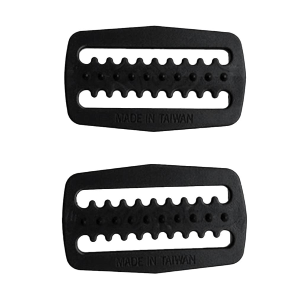 2 Pieces Plastic Weight Belt Webbing Keeper Retainer for Scuba Diving ...