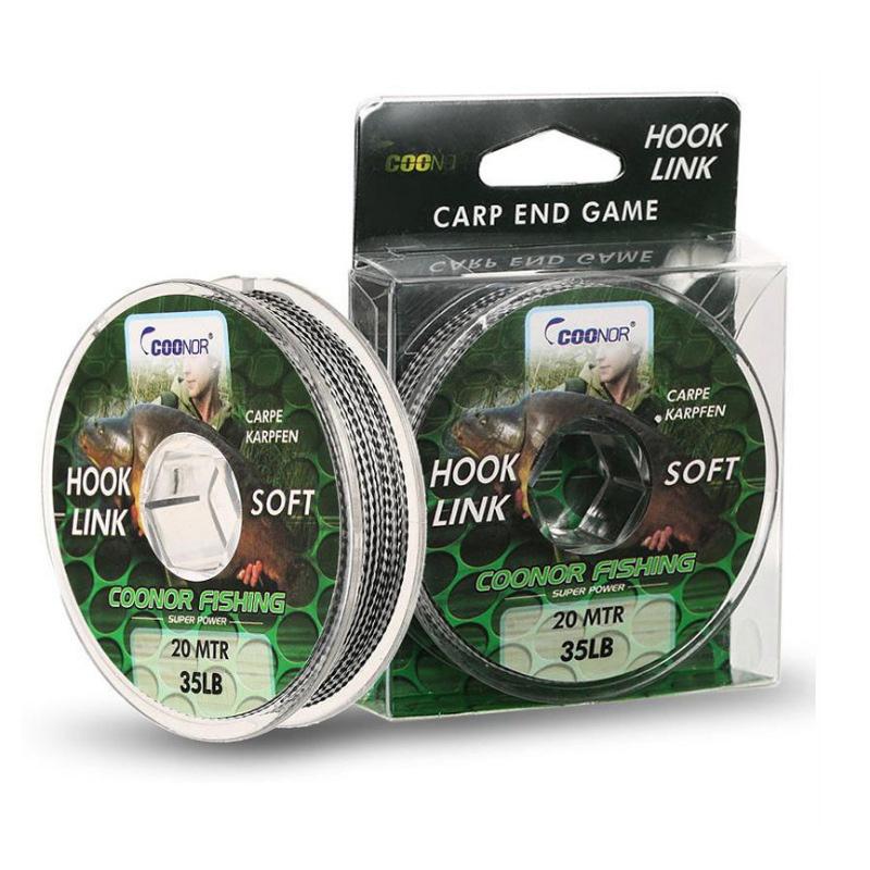 Lead Core Carp Fishing Line 15Lbs 20Lbs 35Lbs 20Meters Carp Rig Hook ...