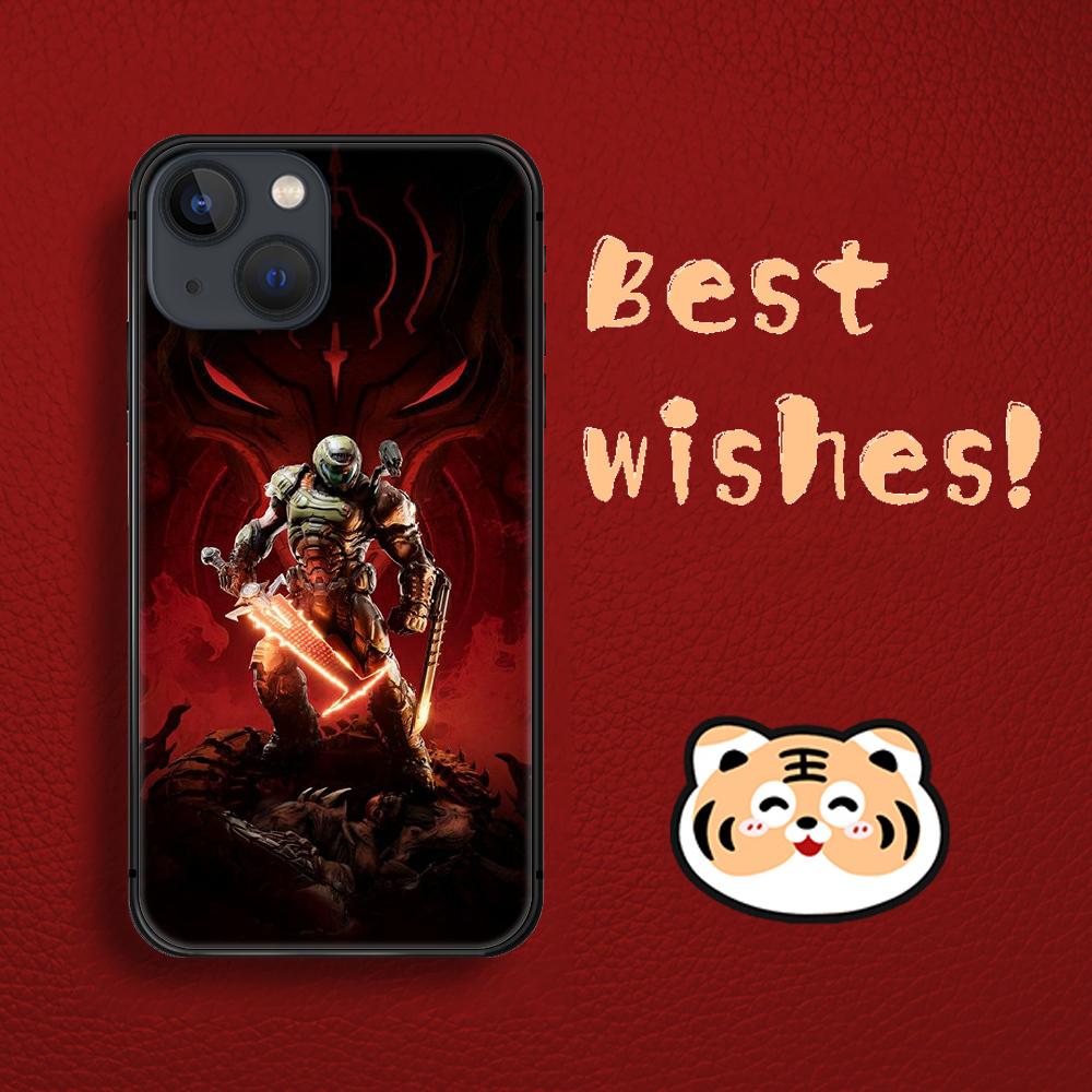 Buy DOOM Game Soft Tpu Phone Case Cover For Iphone Xiaomi Mi Redmi ...
