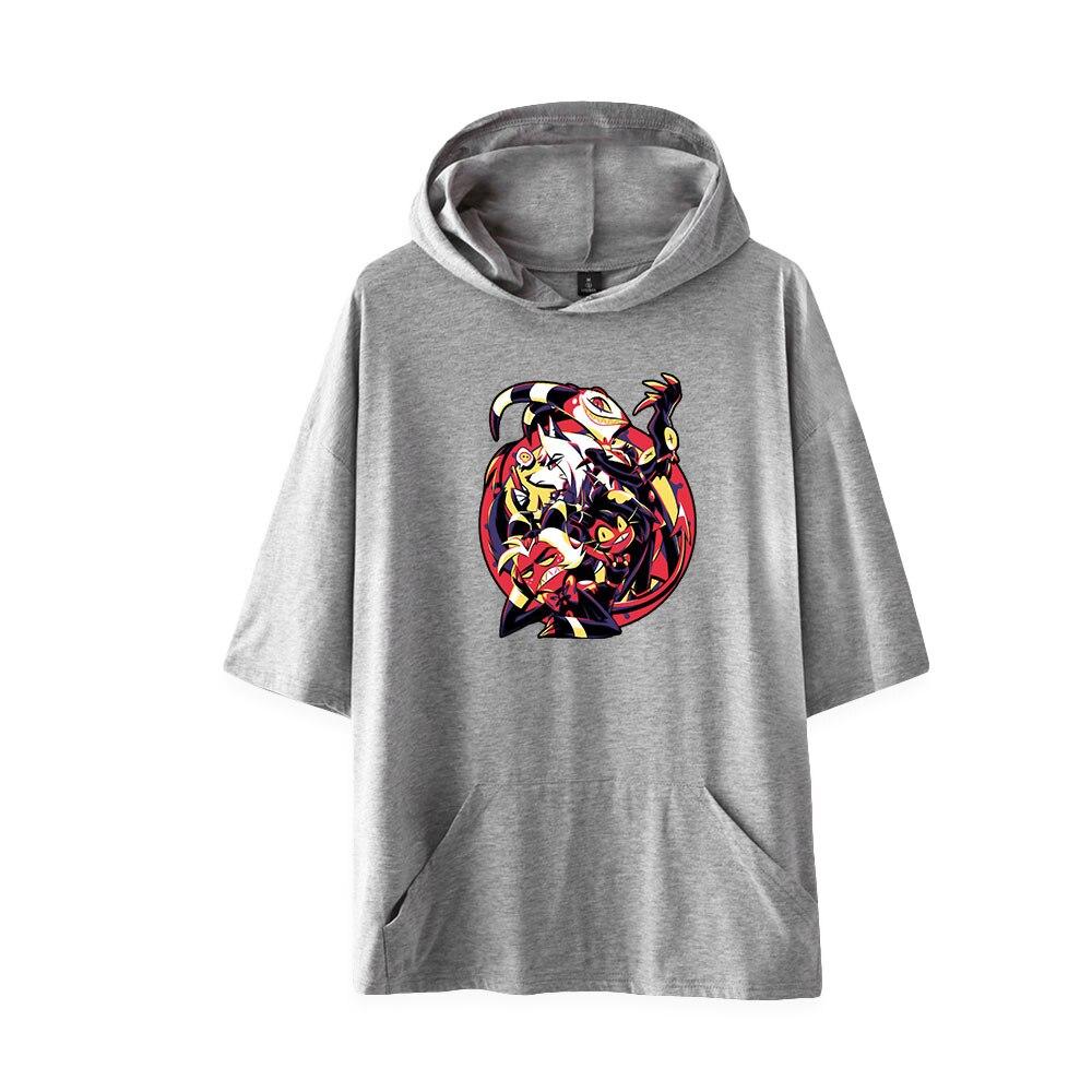 Buy Helluva Boss Hoodie T -Shirts Unisex Summer Short Sleeve Sweatshirt ...