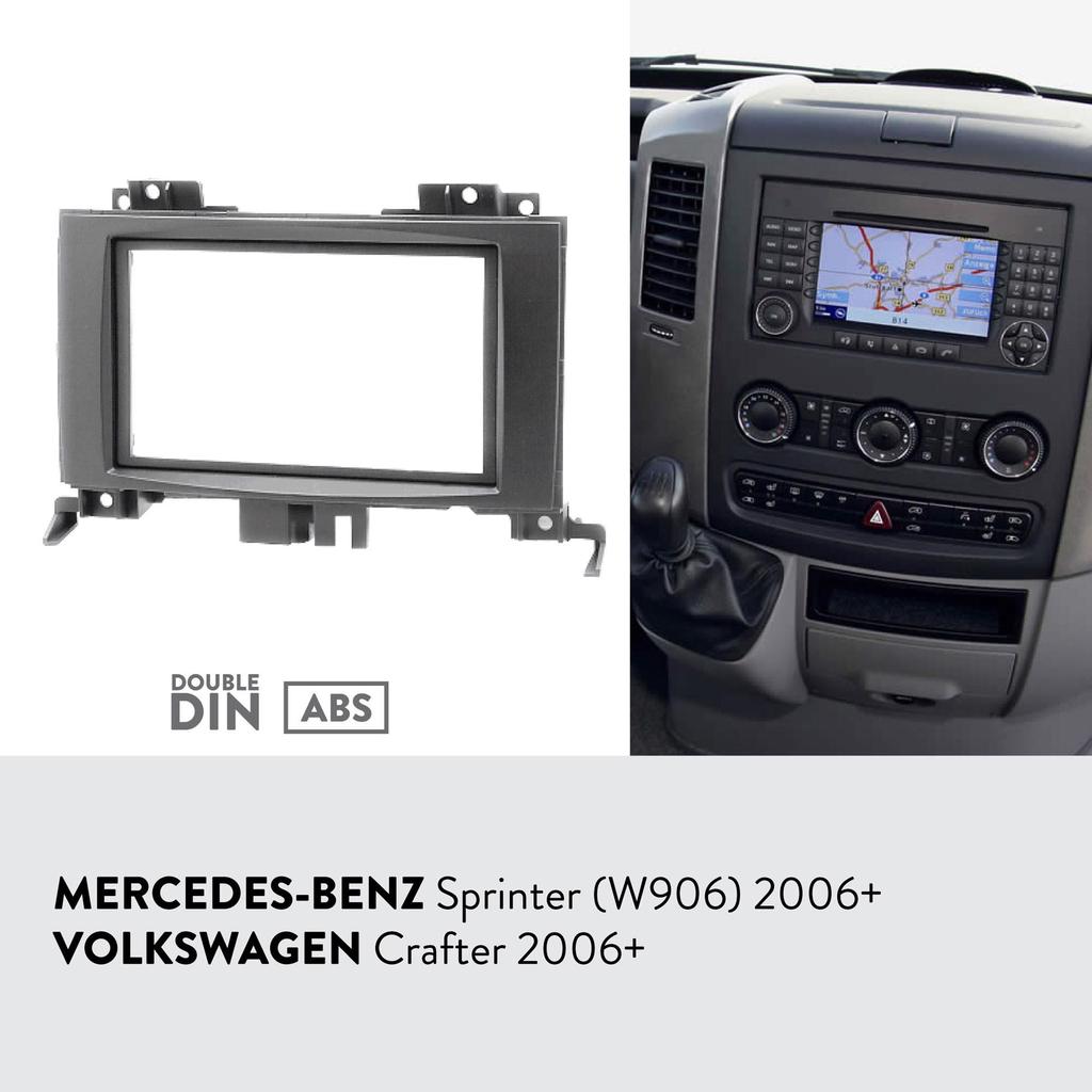 Buy Car Radio Fascia Panel For MERCEDES BENZ Sprinter (W906) 2006+ / VW ...
