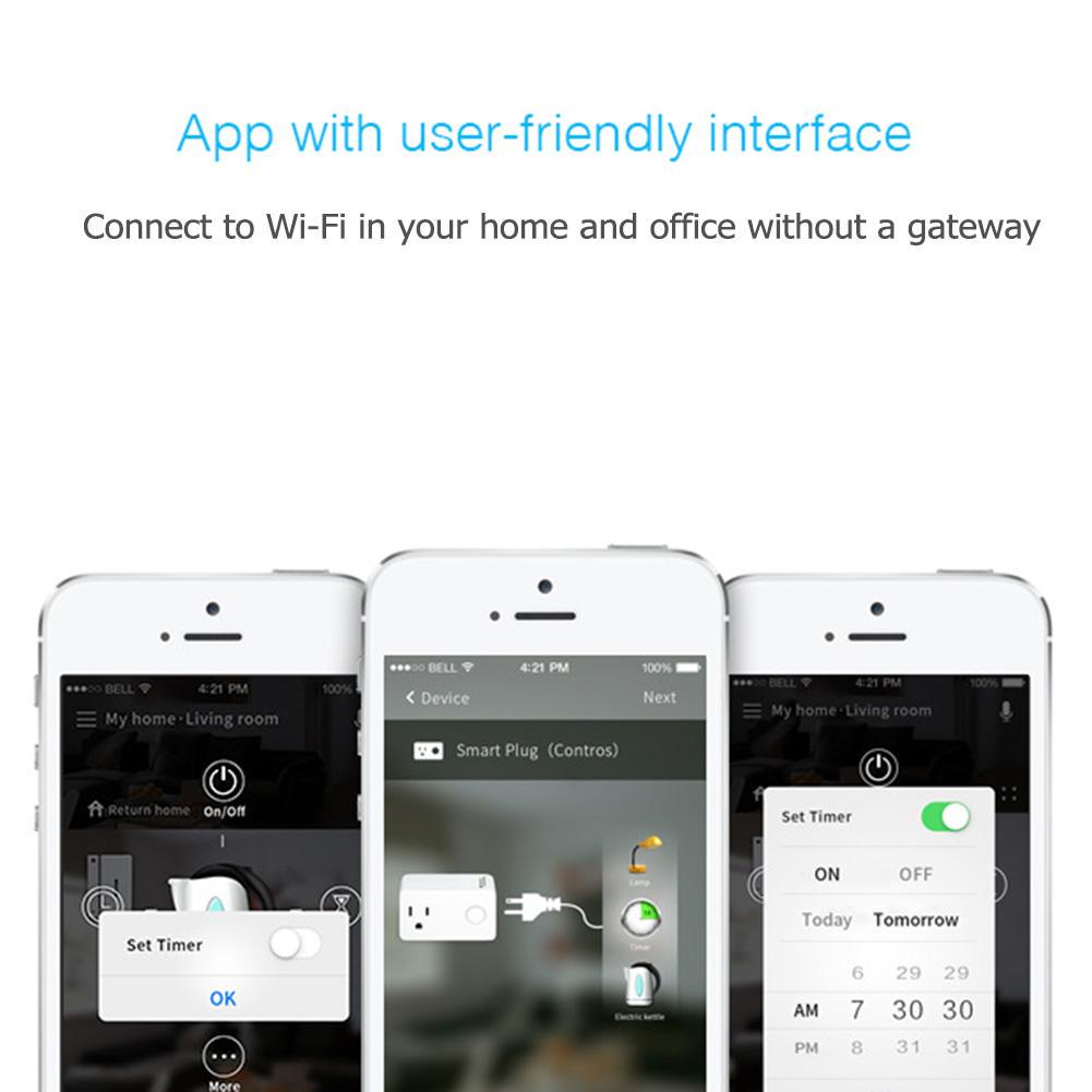 Buy Broadlink SP3 SPCC WIFI Socket Wireless Plug Outlet Timer Smart ...