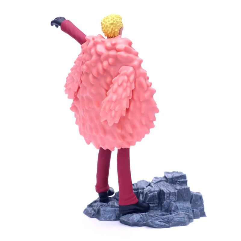 Anime Tek Parça Donkişot Doflamingo Kırmızı Takım Elbise Ver. Gk PVC ...