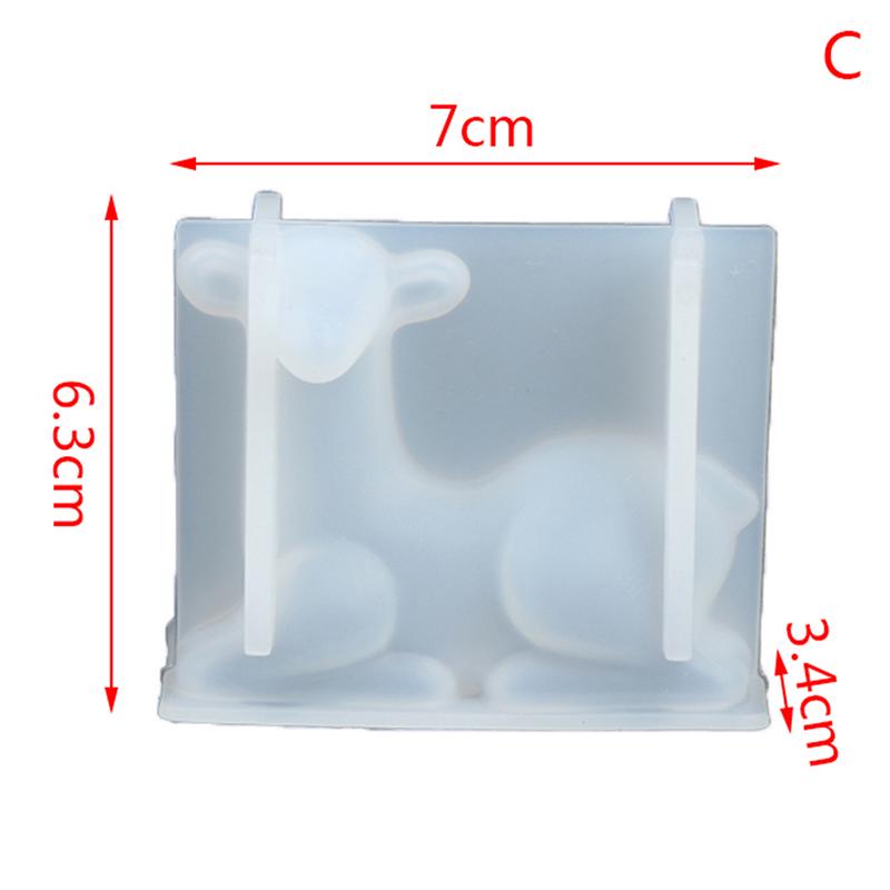 Buy Deer With Horns Big Silicone Mold Jewelry Storage Rack Soft Mold Uv ...