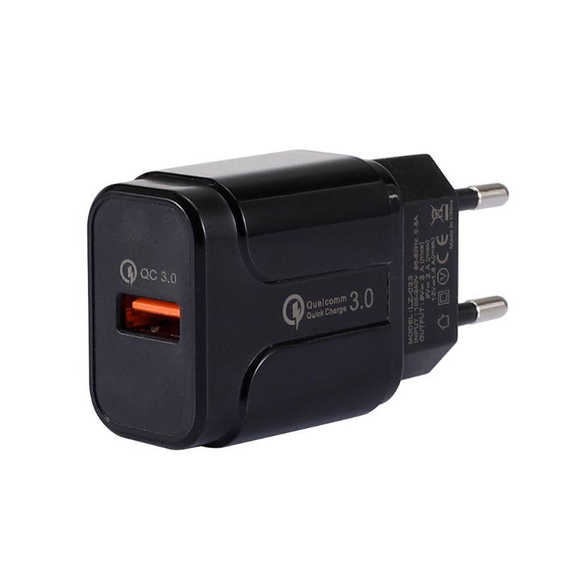 Buy 18W Quick Charge 3.0 USB Wall Charger Fast Charging Adapter for ...