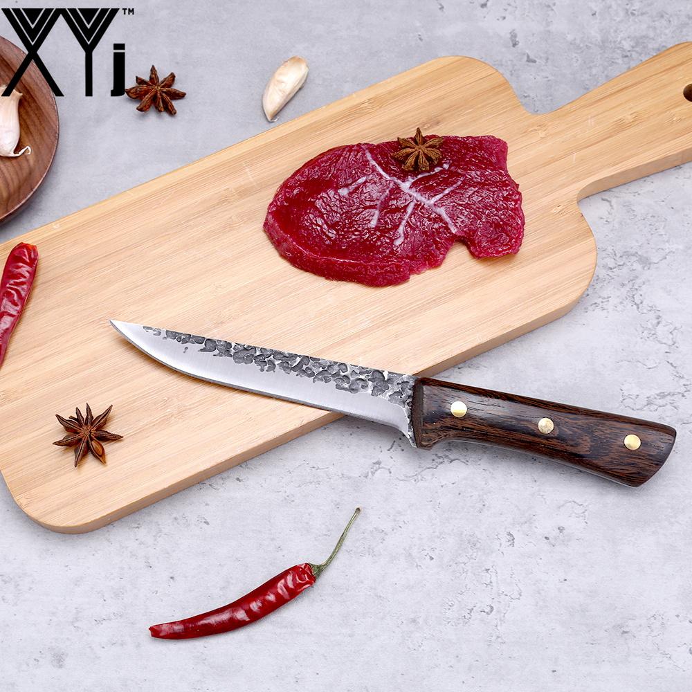 Buy Stainless Steel Slicing Filleting Kitchen Chef Knife 4CR13 Wood Handle Knife Fishing Fruit ...