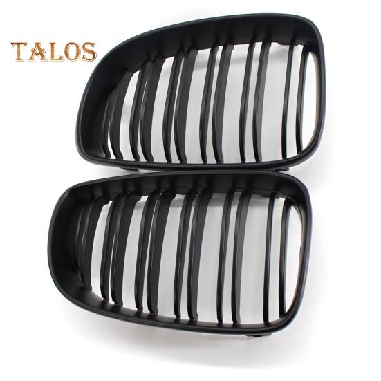 Spader 1Pair Araba Mat Siyah Ön Böbrek Izgaraları 51137166439 ...