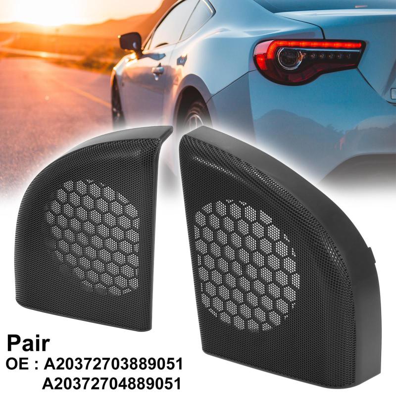 Cheap 1 Pair Speaker Cover Compatible For Mercedes-benz C-class Cl203 ...