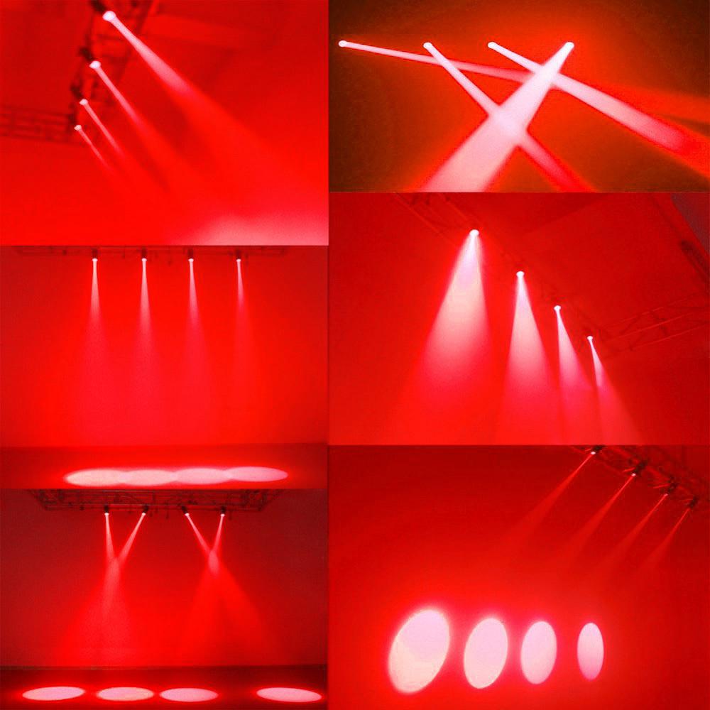 Buy 5W Red LED Beam Spotlight Ball DJ Bar Rotating Stage Light Pinspot ...