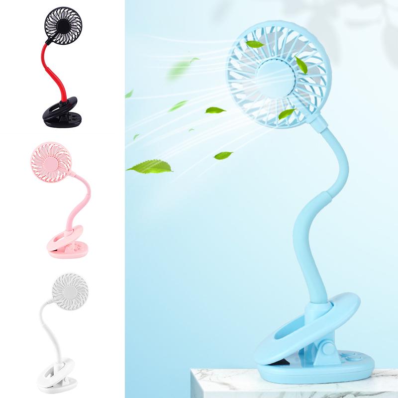 Buy Mini Fan Rechargeable Cooling Small Handy Fan Desk USB Adjustable ...