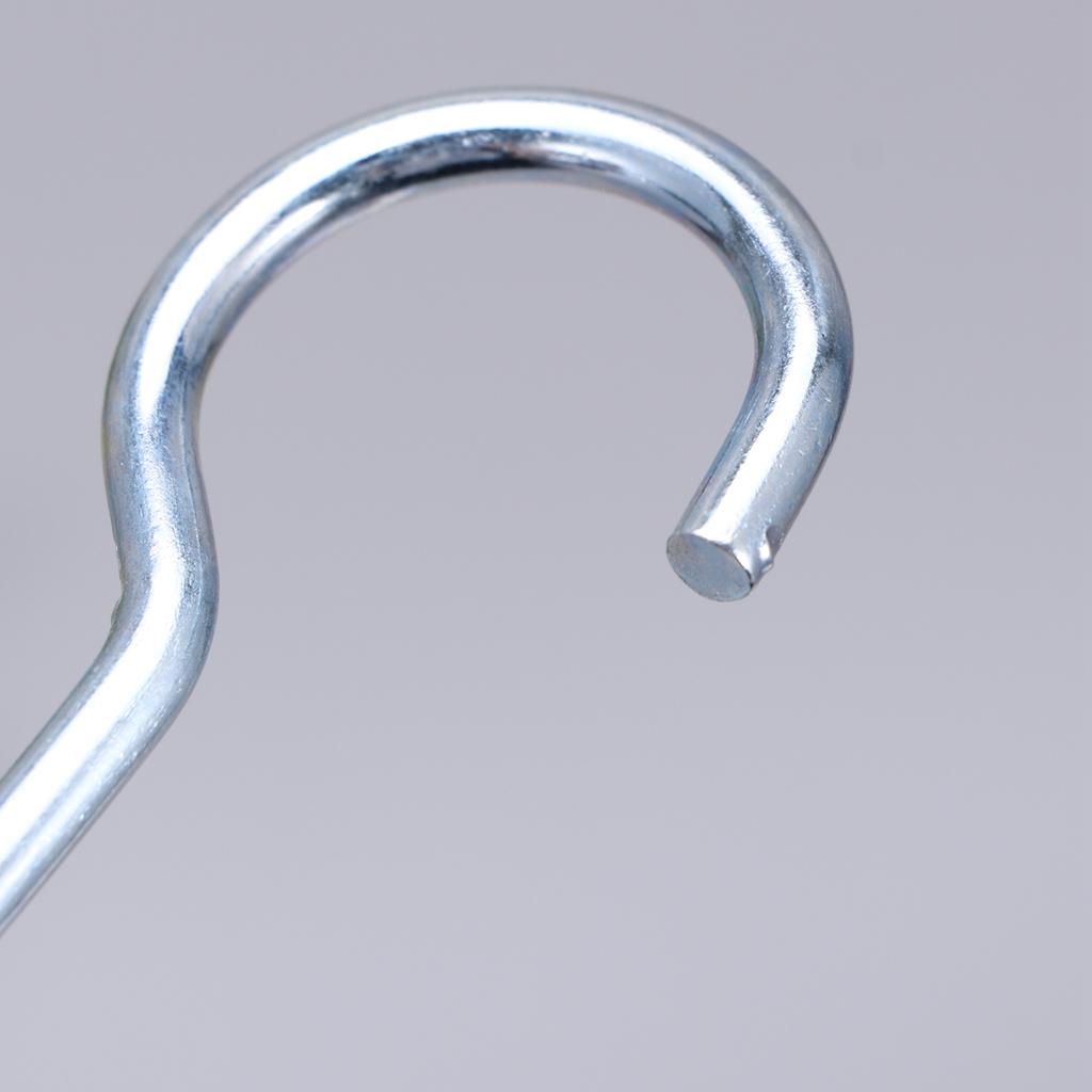 Buy 10 Pcs Cup Hooks Question Mark Shape Jewelry Display Key Zinc ...