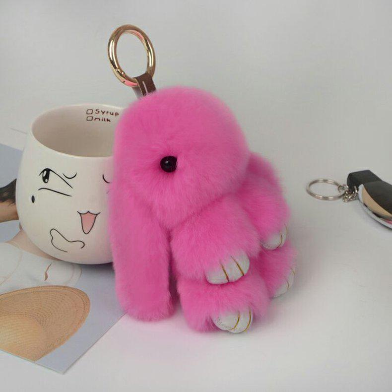 Buy 14cm Bunny Pendant Rabbit Hanging Decoration Bag Keychain Hangings ...