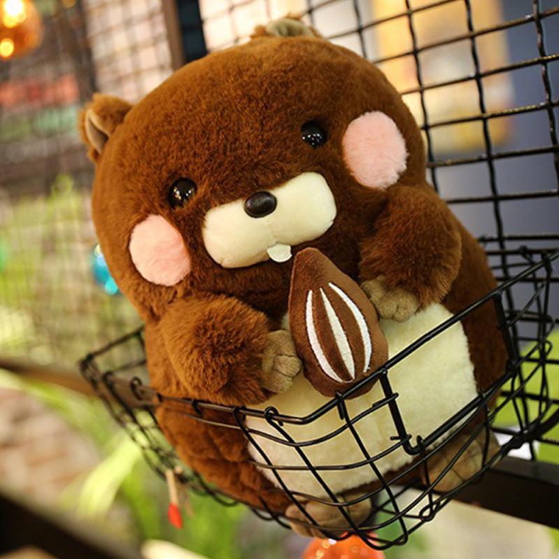 Buy Cute Plush Groundhog Toys Soft Stuffed Woodchuck Doll Gifts for ...
