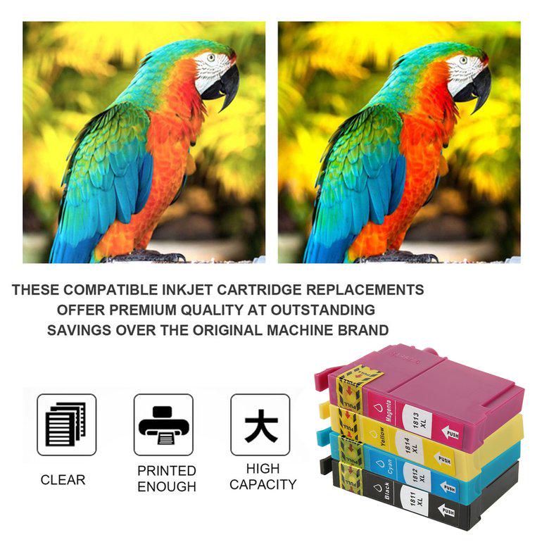 Buy ZSMC Ink Jet Cartridge Replacement Non-OEM Fit for EPSON XP-215 312 ...