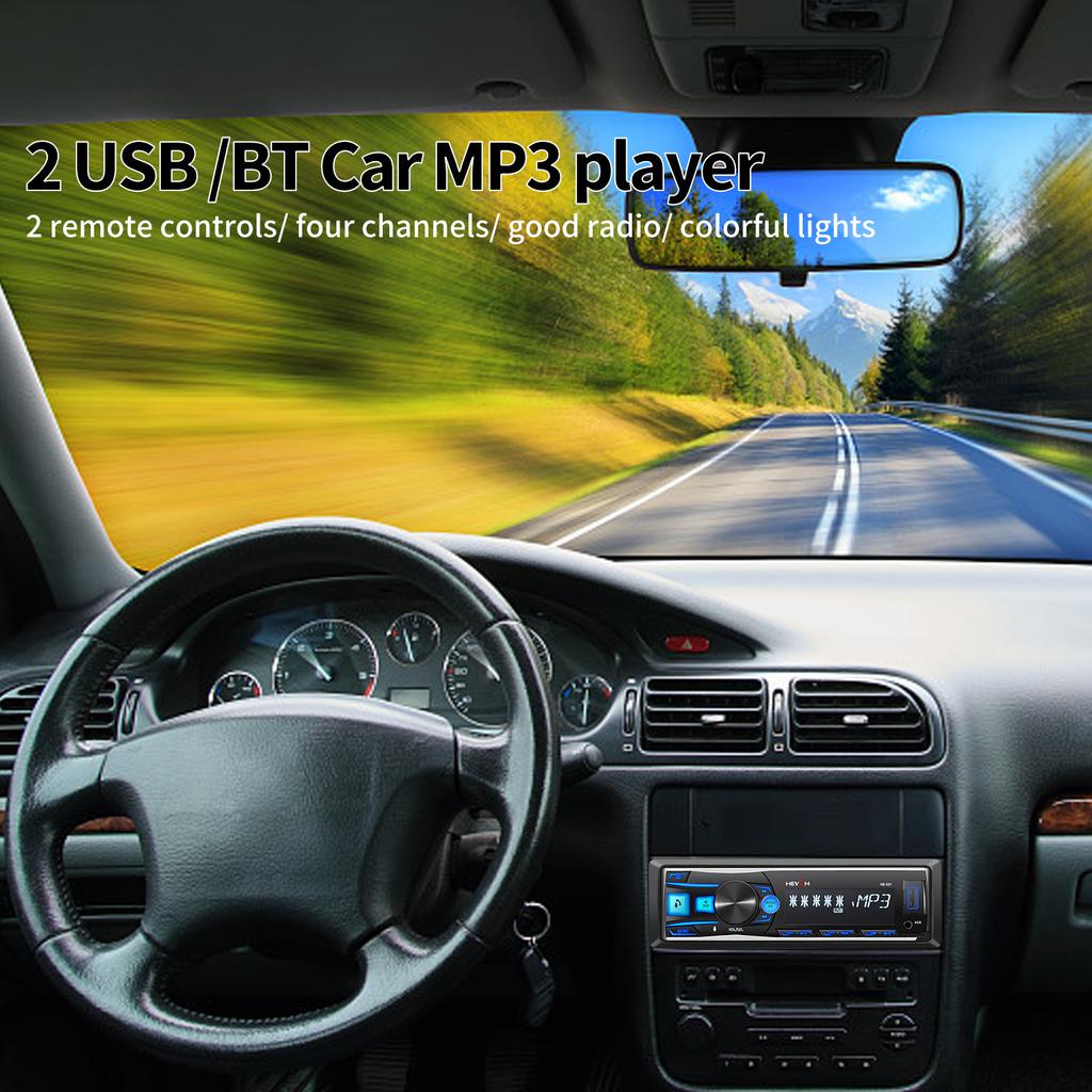 Cheap HEVXM 7 Colors Digital HD LCD Display Car Stereo 1DIN 64GB USB/IN ...
