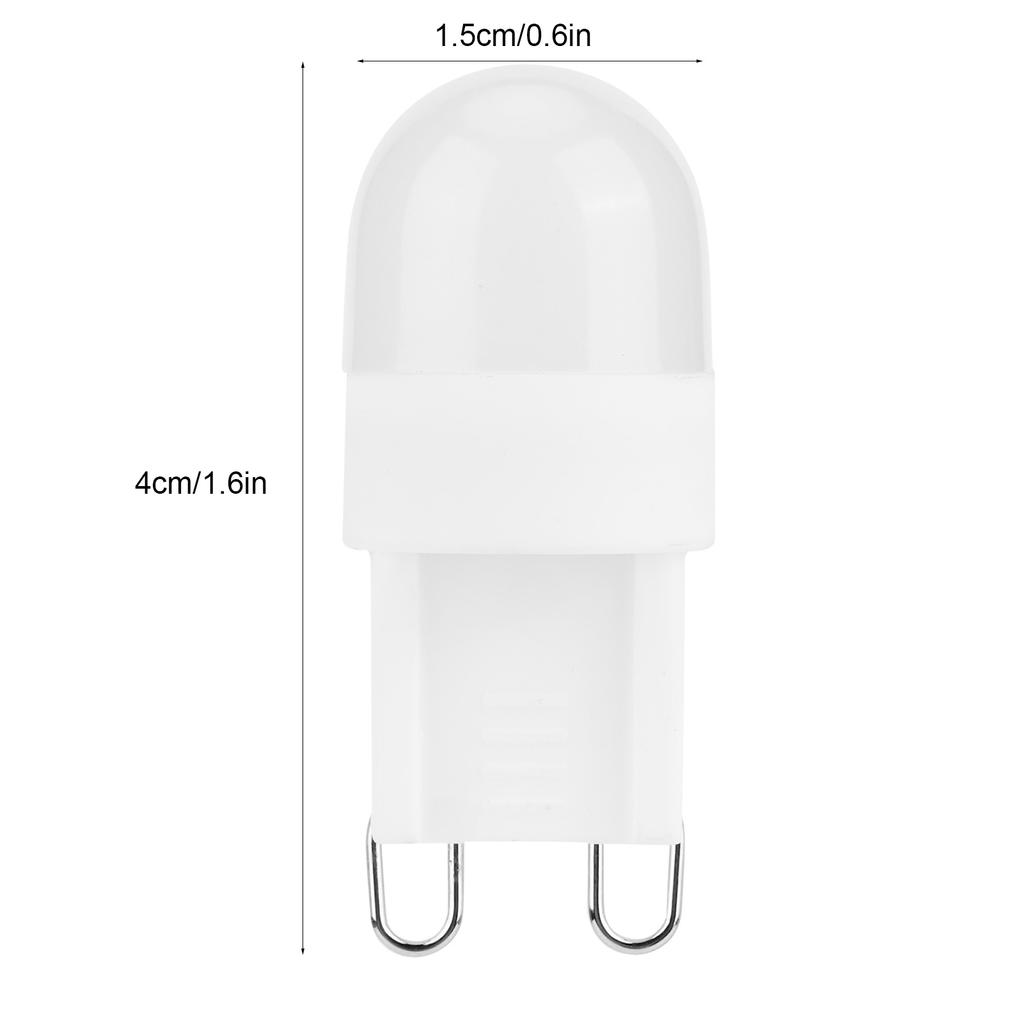 Satın alın 10PCS 1.5W G9 Base LED Light Bulbs Small Bi‑Pin Base Bulb ...