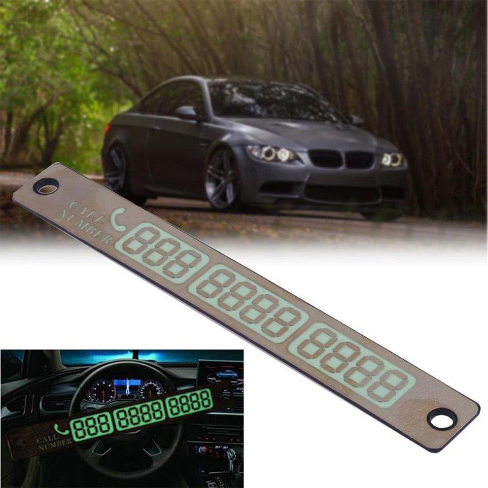 Buy Luminous Parking Card Temporary Mobile Phone Number Card Number ...