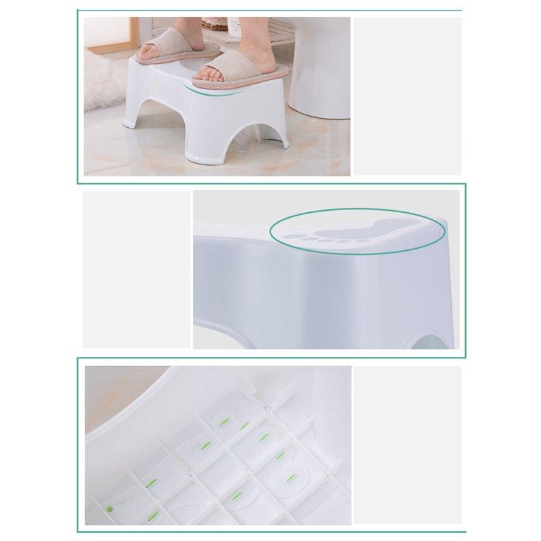 Buy Fu Ling Thickened Non-Slip Bathroom Toilet Step Stool Elderly ...