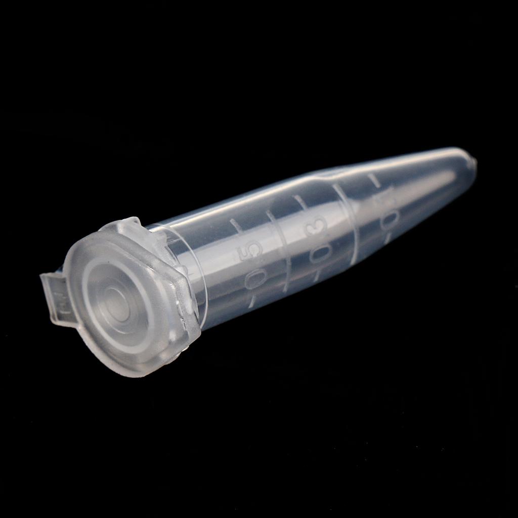 0.5ml Microcentrifuge Tubes 1000pcs with Cap Leak Proof Graduation ...