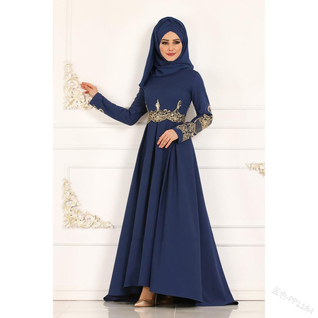 Buy Muslm Dress Women Evening Party Dresses Mulim Abayas for Women ...