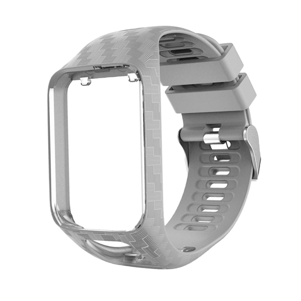 Buy Silicone Strap Watch Band for TomTom Runner 2&3/Golfer 2/Spark3 ...