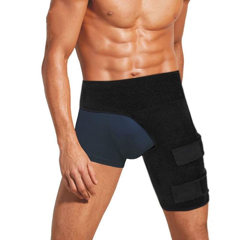Buy Adjustable Compression Wrap Groin Hip Thigh Quad Hamstring Strap ...