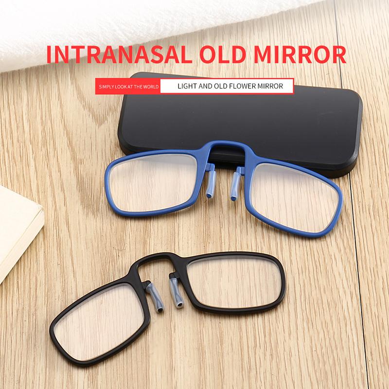 Buy Reading Glasses with Case Portable High Definition Anti-fatigue ...