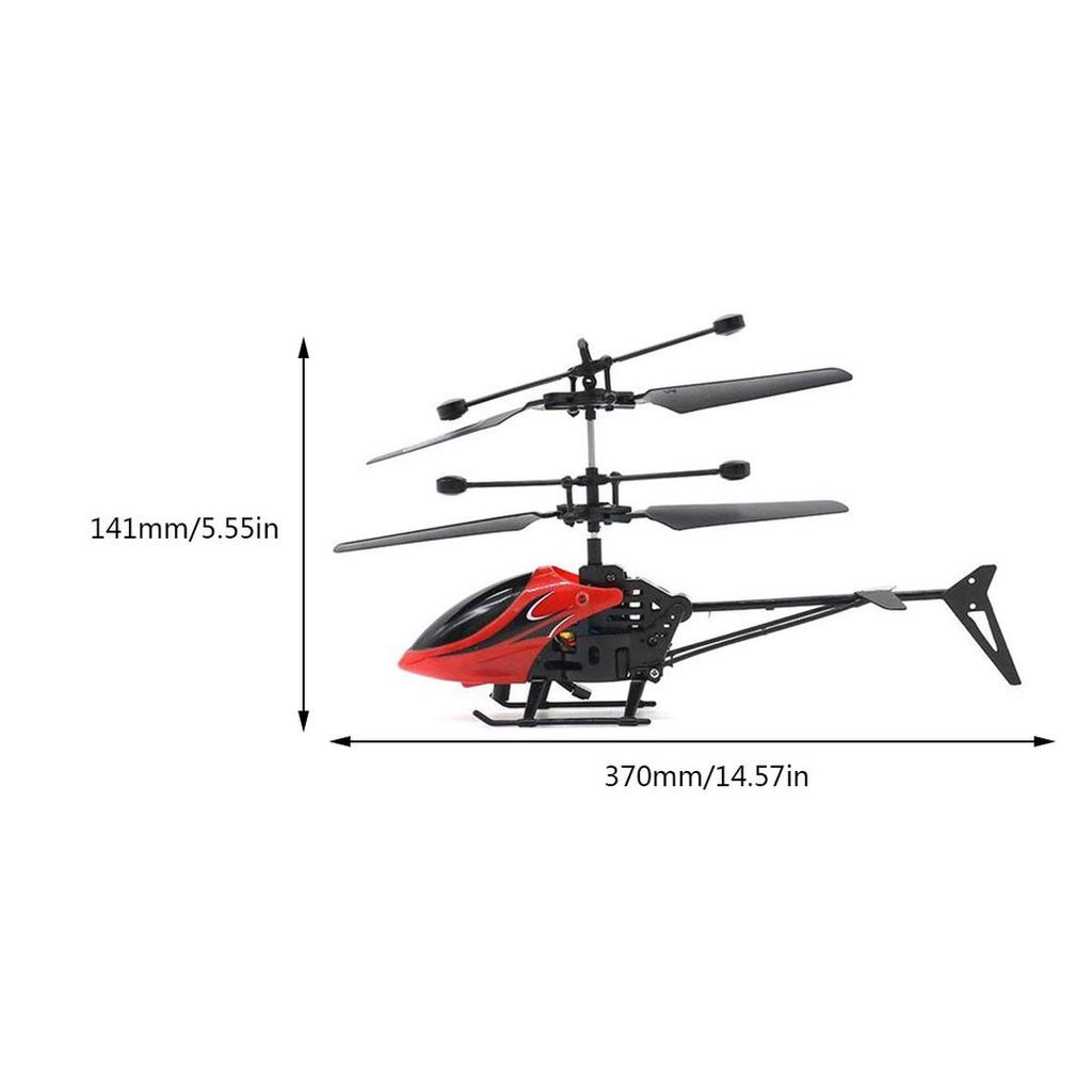 Buy ICOCO QF833 Flying Helicopter Mini RC Infrared Induction Aircraft ...