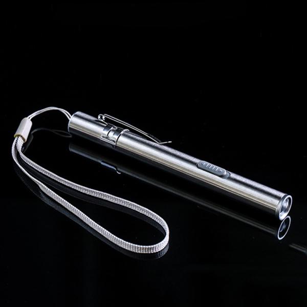 Buy 1PC Penlight High Quality USB Rechargeable Stainless Steel Medical ...