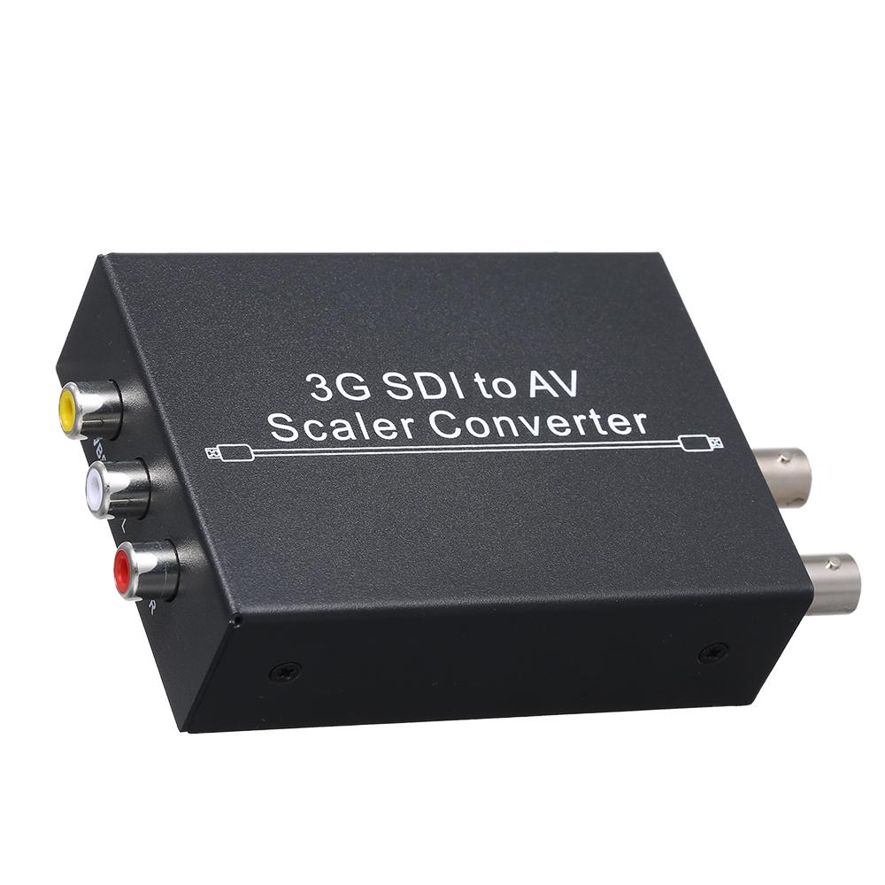 Buy 3G SDI to AV Scaler Converter HD SD L/R Analog Stereo Audio ...