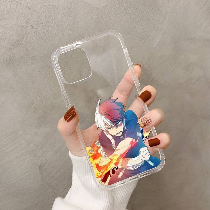 Buy My Hero Academia Shoto Todoroki Phone Case for Iphone 13 11 12 Pro ...