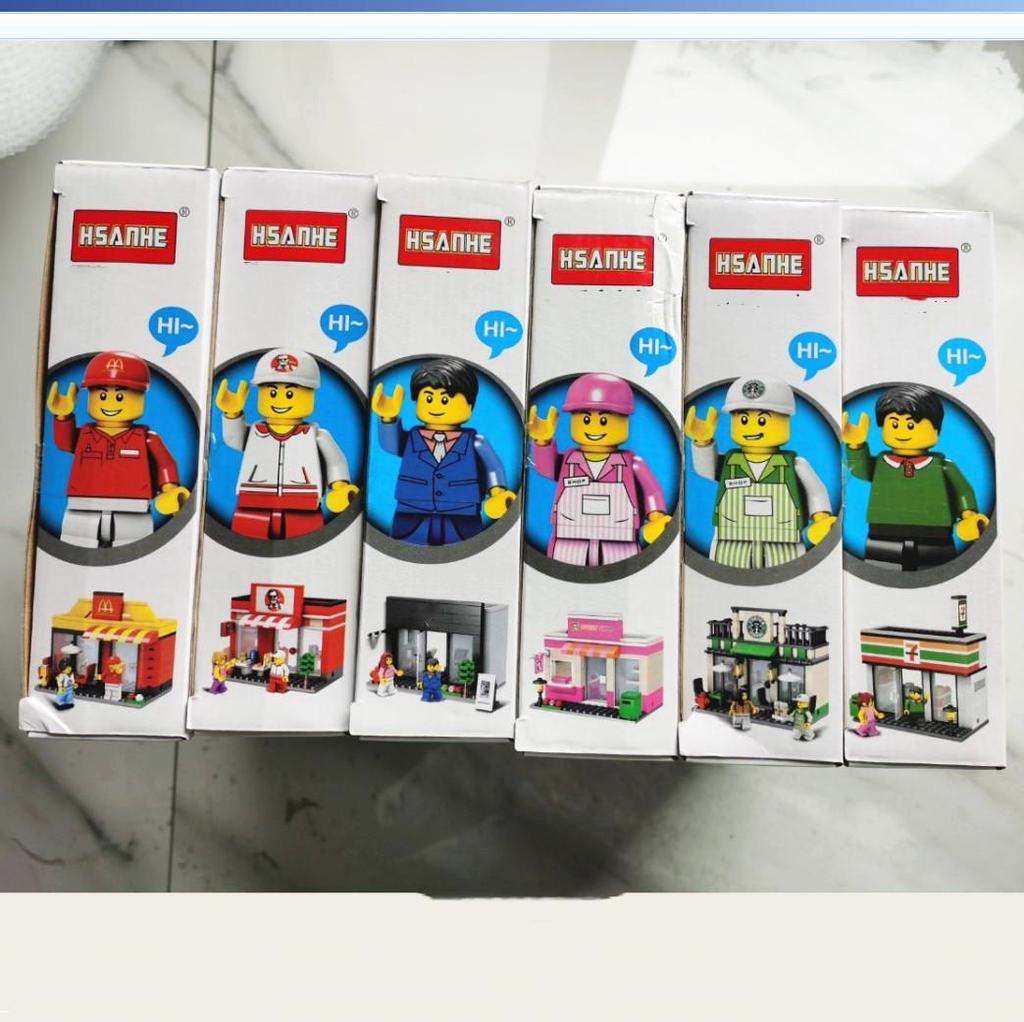 Buy 200pcs Mini Street View Series Building Blocks Toys for Children ...