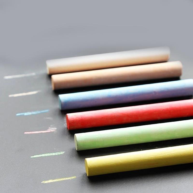 Buy Dustless Chalk Pen Drawing Chalks for Blackboard Stationary Office ...