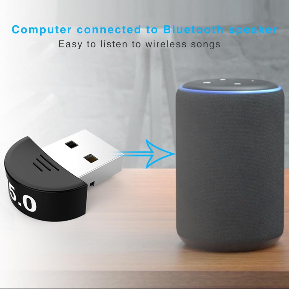 Cheap USB Bluetooth 5.0 Adapter Free Drive Desktop Computer Dongle ...