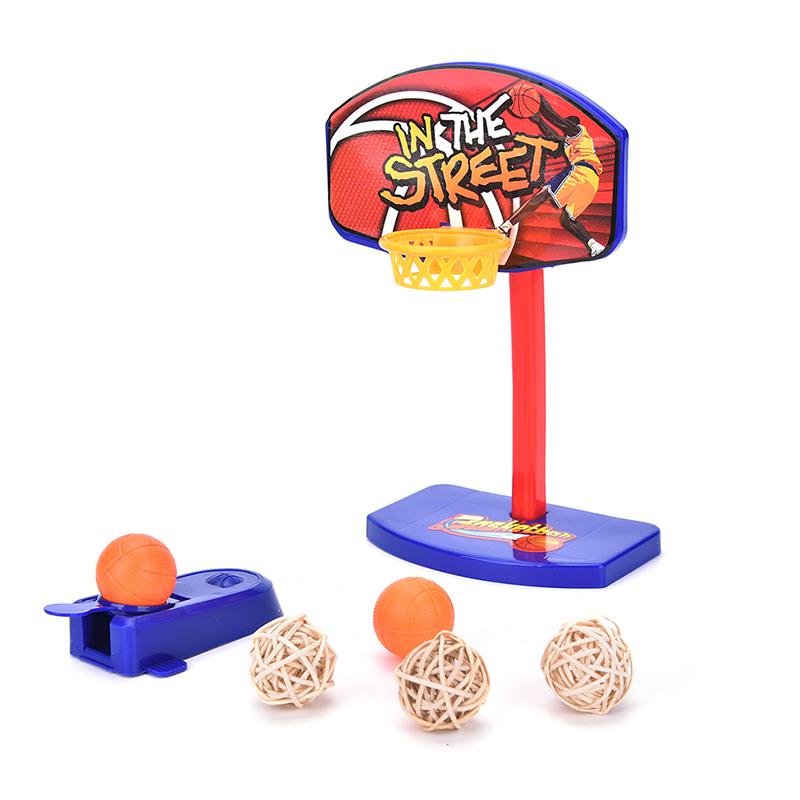 Pet Bird Play Toy Parrot Basketball Hoop Trick Prop + 3Pcs Bell Balls ...