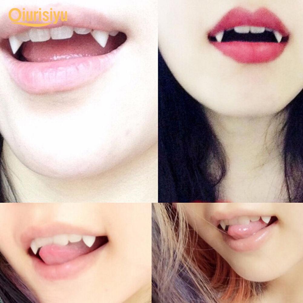 Buy 2Pcs Halloween Cosplay Vampire Zombie Fangs at affordable prices ...