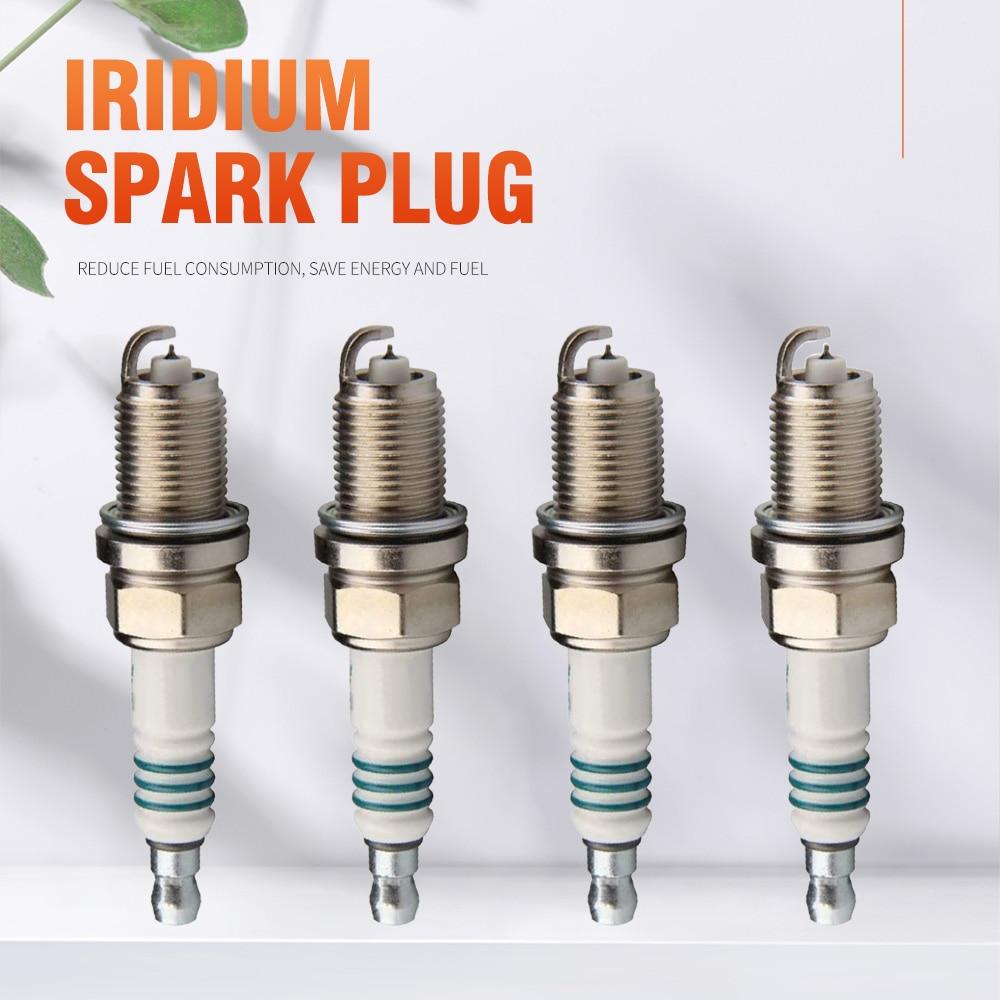 Buy Ik16 5303 4pcs Car Candles Glow Plug Iridium Spark Plugs IK16 for ...