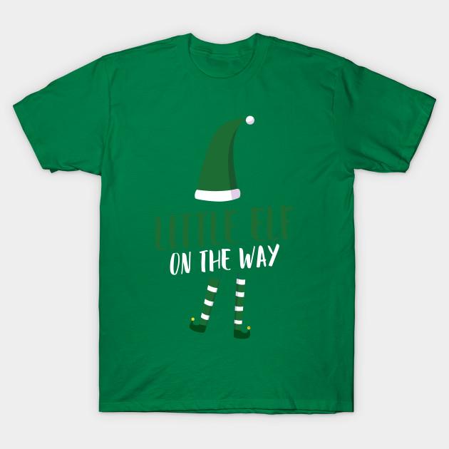 Unisex Fashion TShirt little elf on the way for pregnant and expecting ...