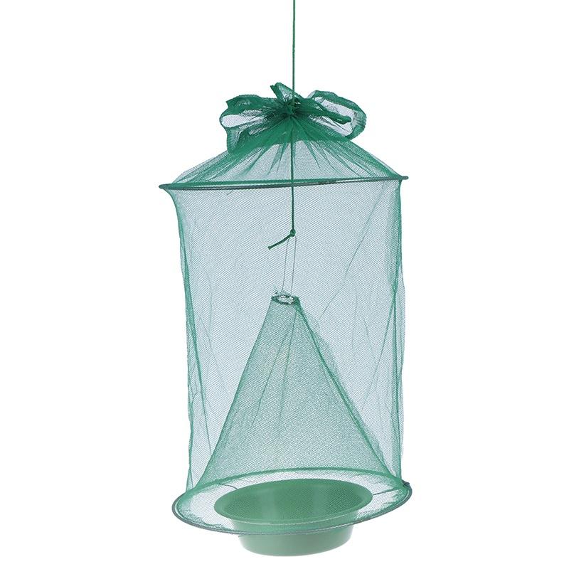 Cheap Pest Control Hanging Fly Catcher Killer Flies Flytrap Zapper Cage ...