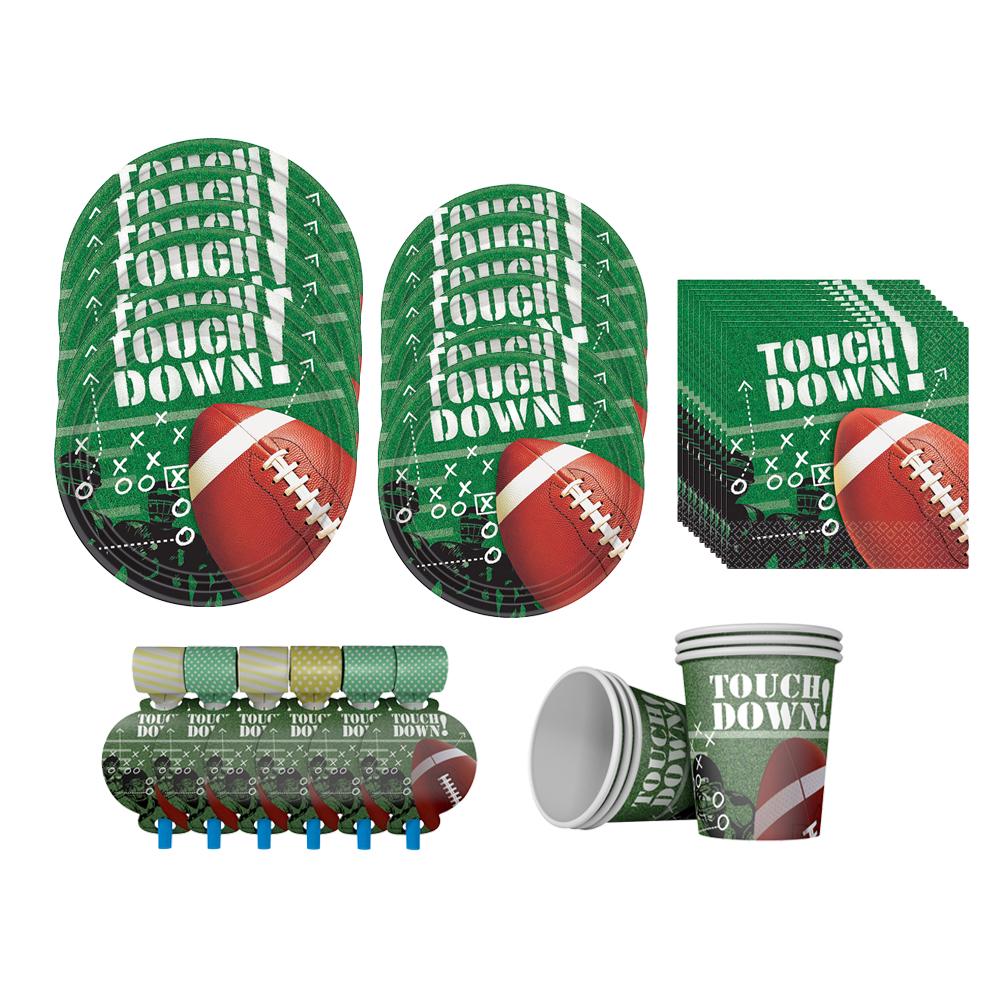 Buy 34pcs Rugby Theme Party Decorative Supplies Carative Party Ornament ...