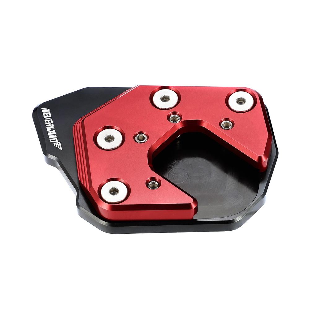 Buy CNC Aluminum Motorcycle Side Stand Pad Kickstand Extension Pad For ...