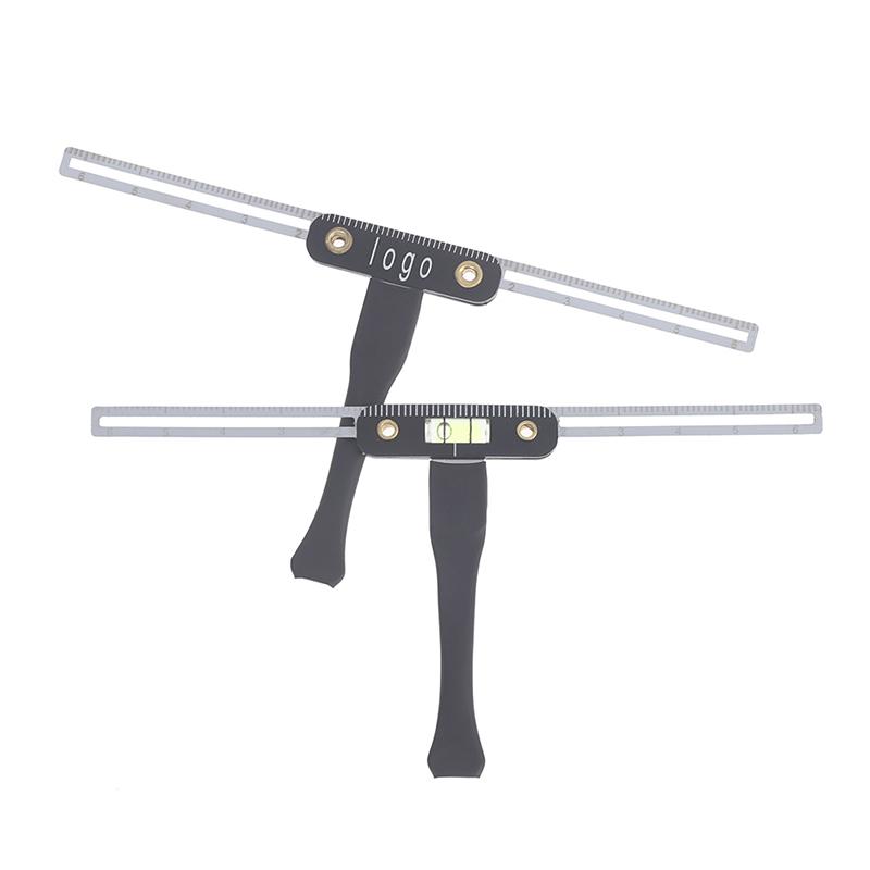 Buy 1Pc Eyebrows Measuring Stencil Ruler Diy Three-Point Balance ...