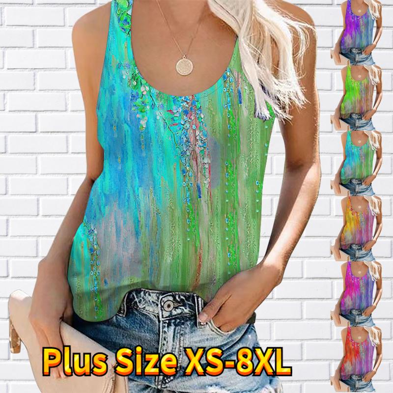3D Print Olorful Peach Tank Tops for Women Workout Yoga Gym Printed ...