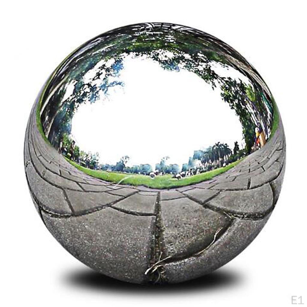 Cheap Stainless Steel Mirror Polished Sphere Hollow Round Ball Garden ...