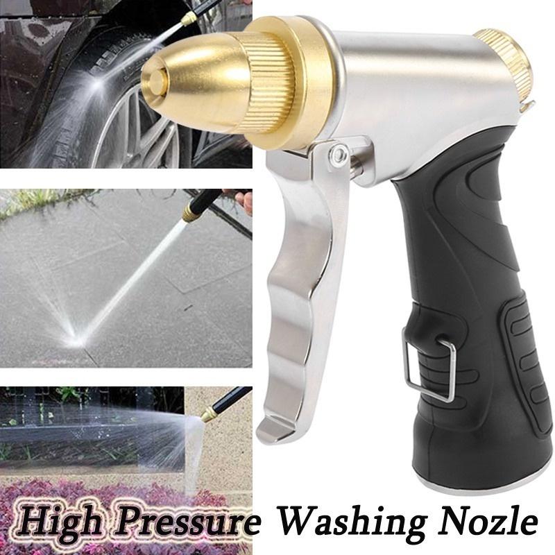 Buy Adjustable High Pressure Rotating Water Gun Hose Sprayer Nozzle Car ...