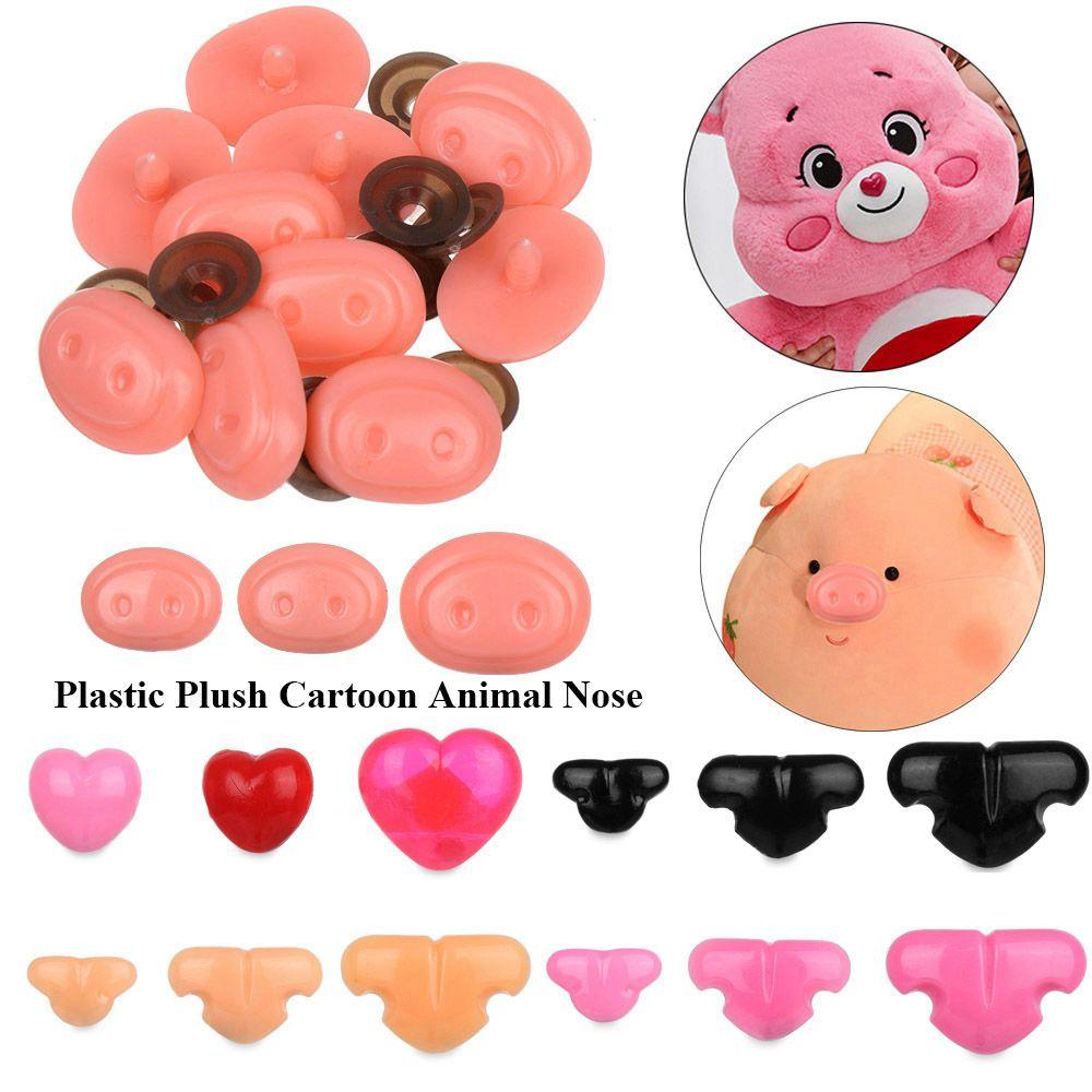 Buttons Oval Safety Noses Accessories Plush Animal Nose Doll Triangle ...