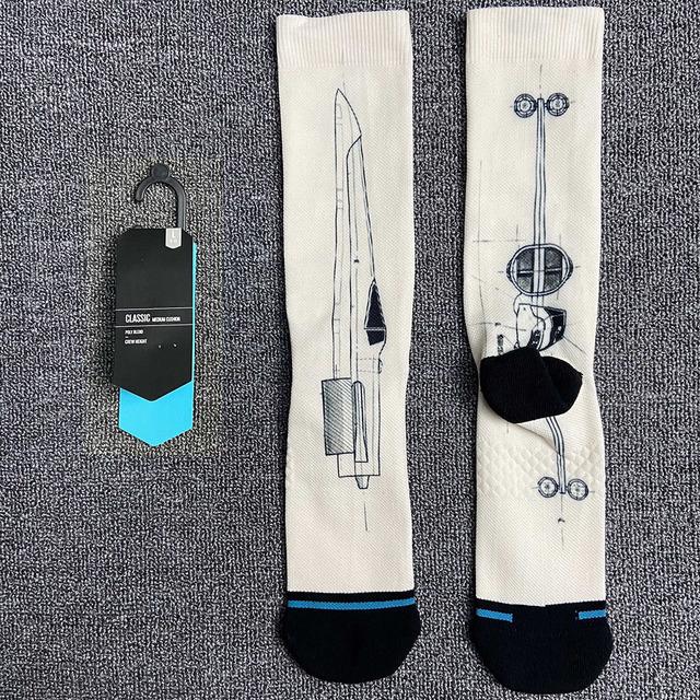 Buy Stanced Socks Basketball Skateboard 3D Printing Hip Hop Sock for ...