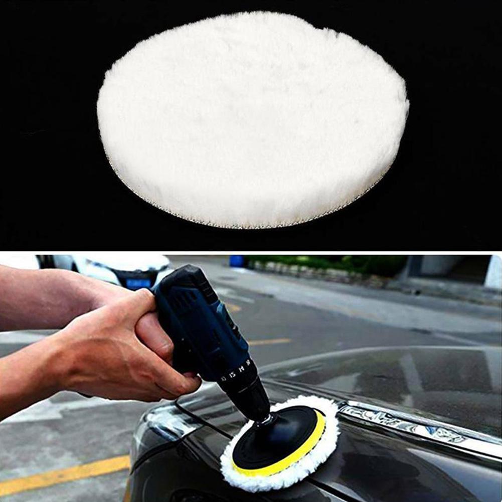 Buy 3/4/5/6/7 Inch Car Polish Pad Disc Imitated Wool Soft Buffer 1Pcs ...