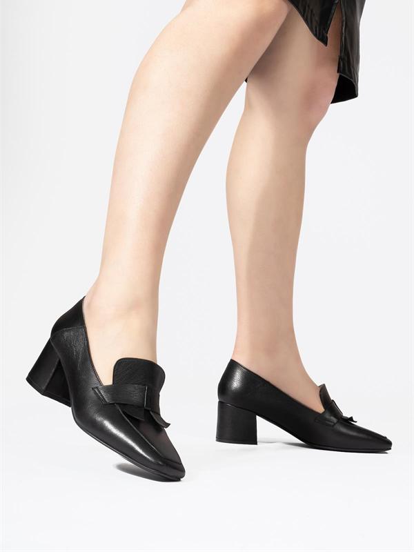 Buy Callizio Women's Genuine Leather Square Toe Loafer at affordable ...