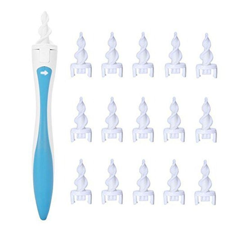 Buy Smart Silicone Ear Cleaner Spiral Rotating Earpick Swab Earwax ...